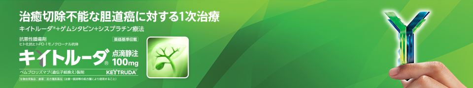 キイトルーダ® 胆道癌 TOP | MSD Connect