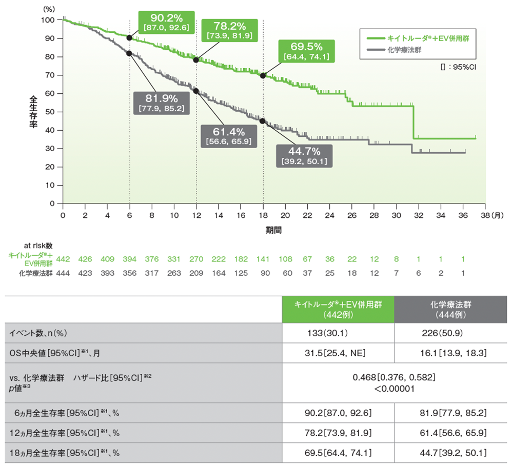 1次治療：KEYNOTE-A39試験/EV-302試験 | 臨床成績 | MSD Connect