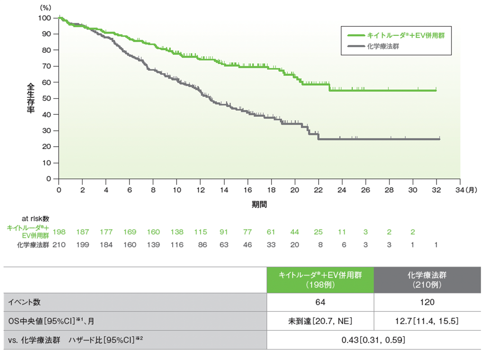 1次治療：KEYNOTE-A39試験/EV-302試験 | 臨床成績 | MSD Connect