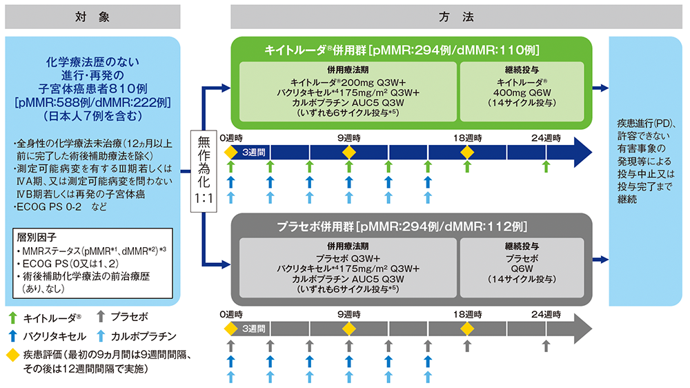 NRG-GY018／KEYNOTE-868試験 | 臨床成績 | MSD Connect